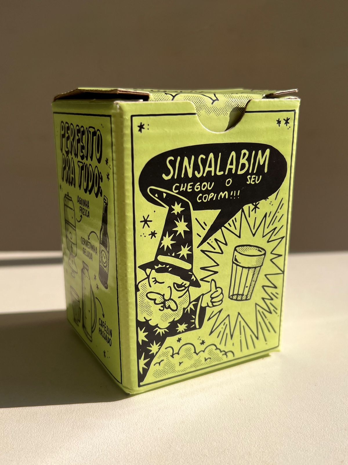 Copo Gato Supérfluo - Vidro 190ml