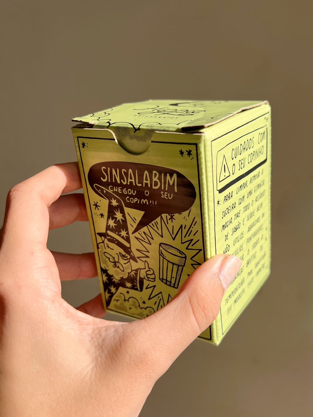 Copo Gato Supérfluo - Vidro 190ml