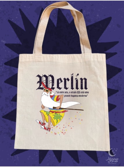 Ecobag Merlin - HIPPIE ARTESANATOS