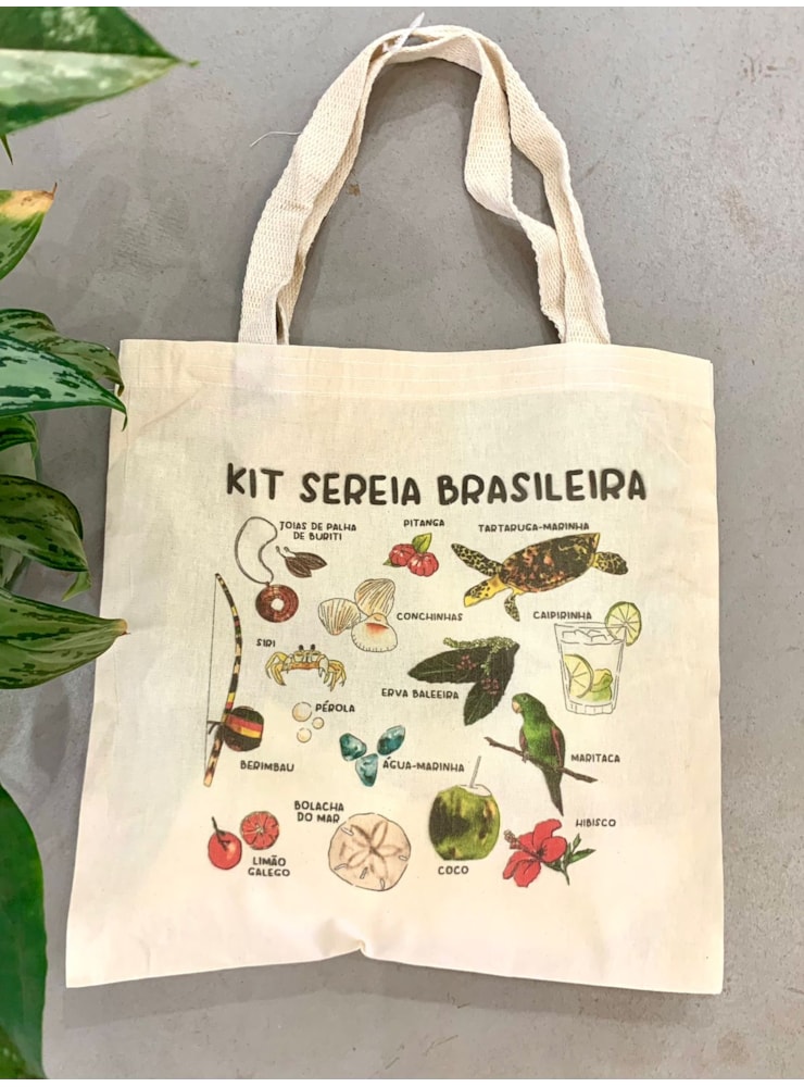 Ecobag Sereia Brasileira