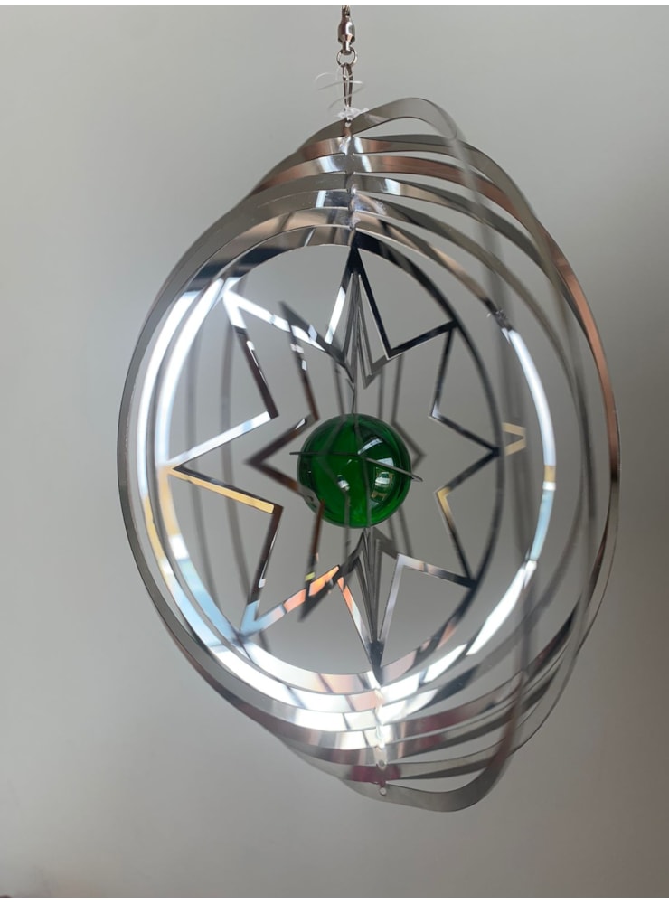 Móbile Spinner Mandala Verde