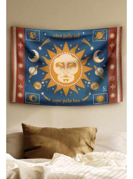Panô Sol Astral - HIPPIE ARTESANATOS